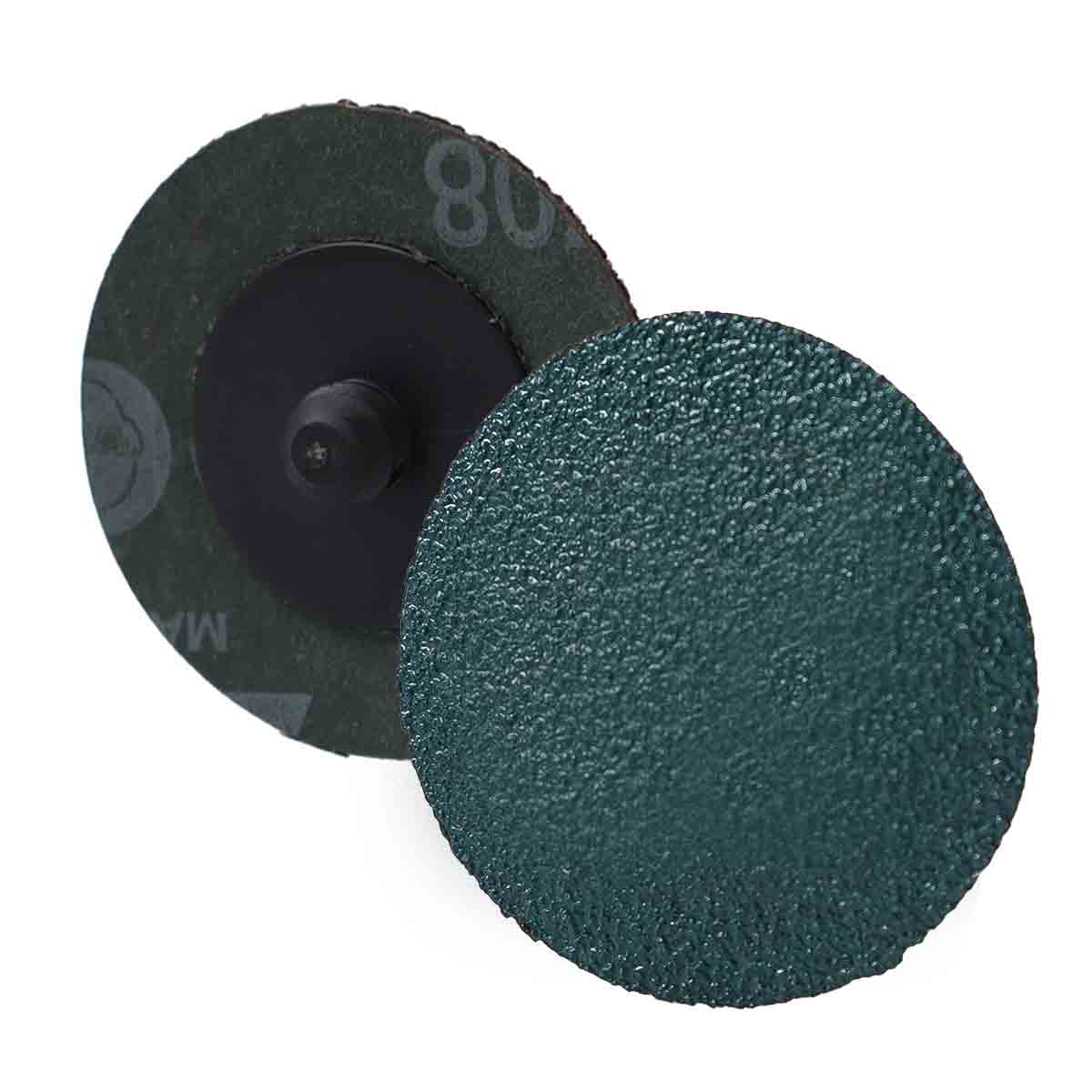 DISCOS 3'' CAMBIO RAP. ZF G80 ROLOC TELA DE FIBRA (Caja Con 25 Piezas ...